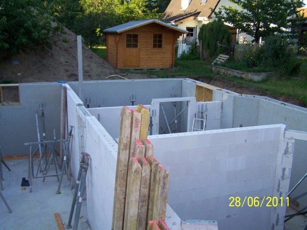 Bautagebuch: Rosenstr. 34, Der Keller ist fast fertig - Baubetreuung in ...