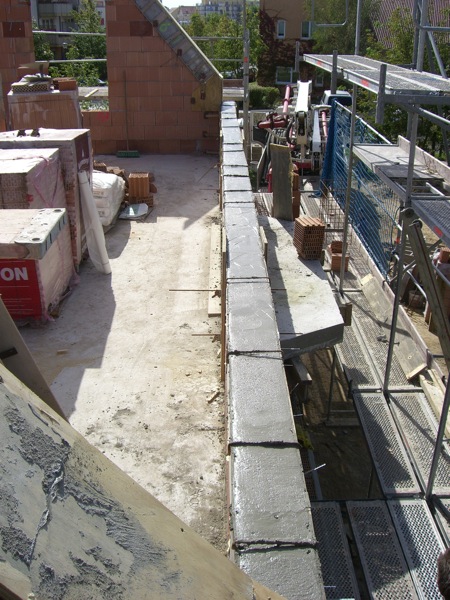 Bautagebuch: Der Ringanker wurde gegossen - Baubetreuung in Berlin und ...