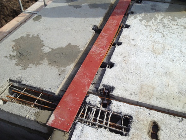 Bautagebuch: Braunbärenweg , Die Deckenplatten wurden geliefert ...