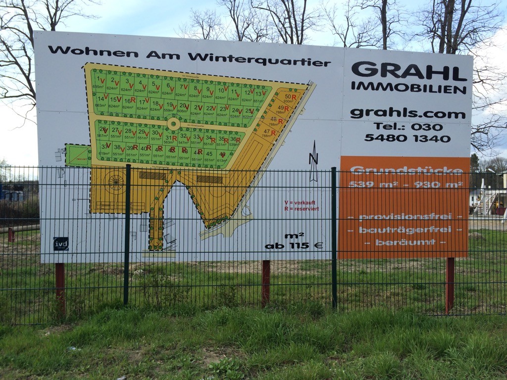 Bautagebuch: Am Winterquartier, Baubeginn - Baubetreuung in Berlin und ...